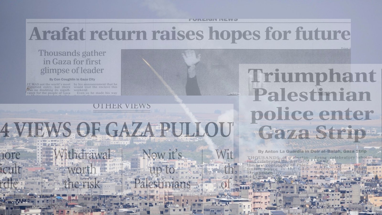 The Gaza Strip - always remember how we got here